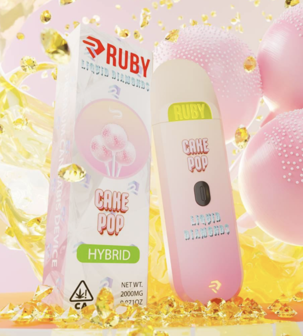 Ruby Cake Pop 2Gram Disposable - Disposable Brand
