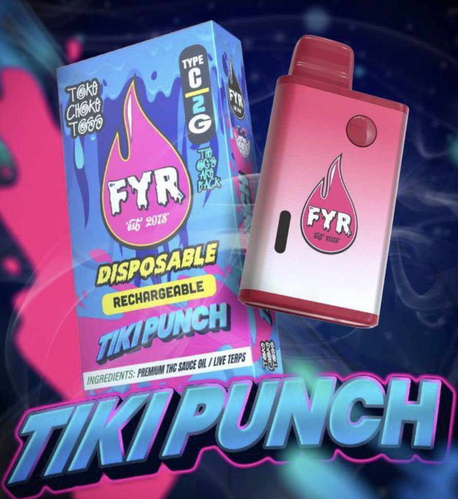 Fyr Tikipunch Disposable Vape - Disposable Brand