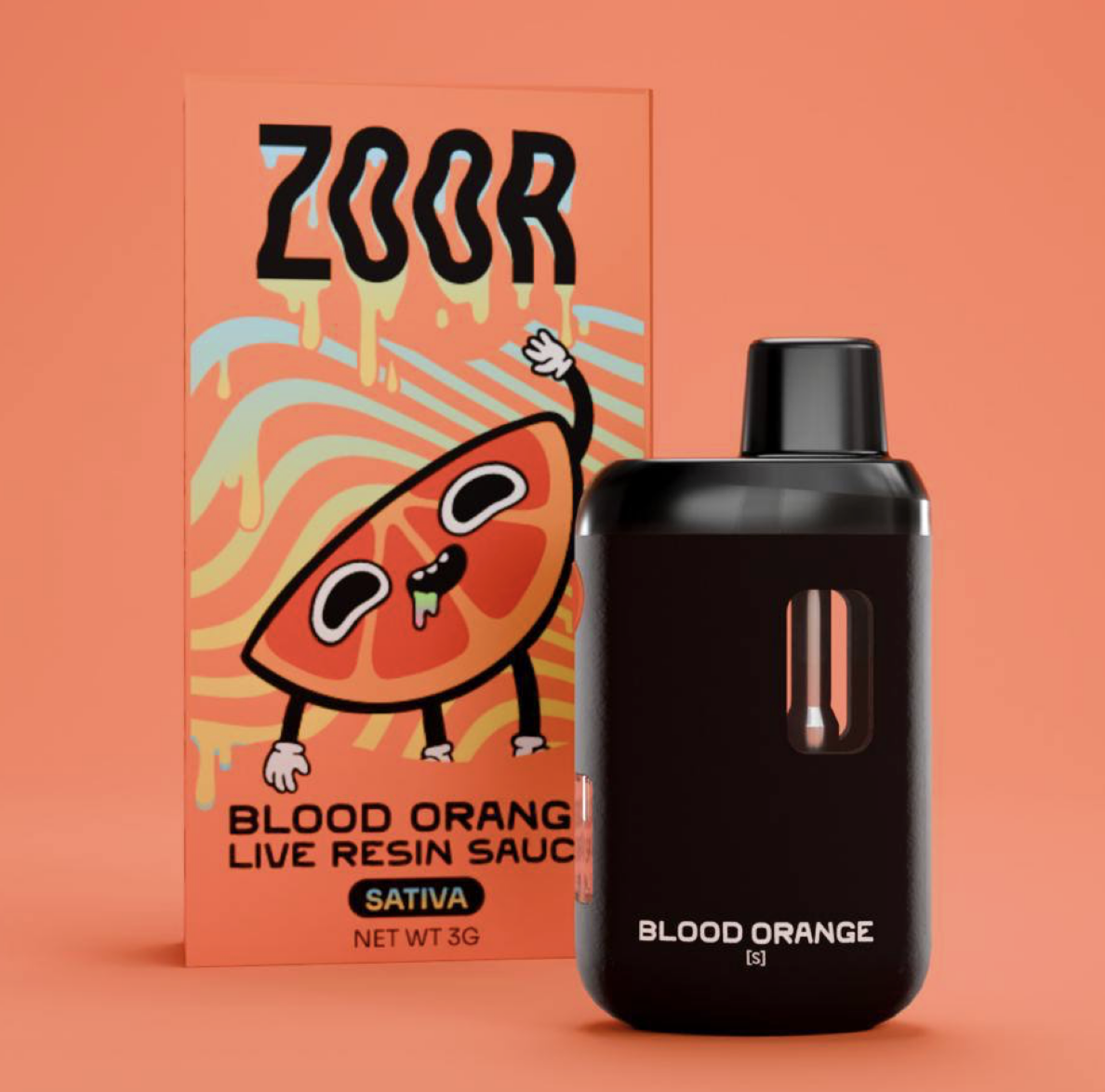 Zoor Blood Orange Disposable - Disposable Brand