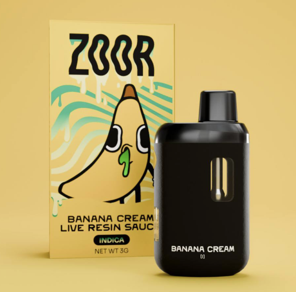 Zoor Banana Cream Disposable - Disposable Brand