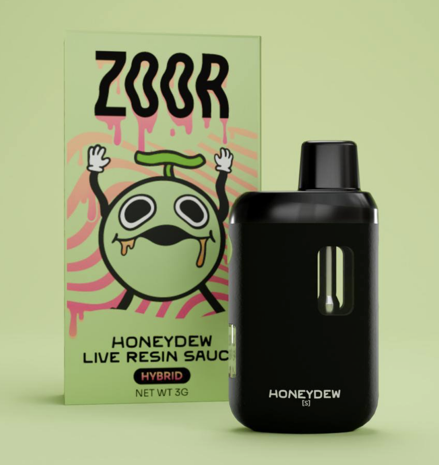 Zoor Honeydew Disposable Vape - Disposable Brand