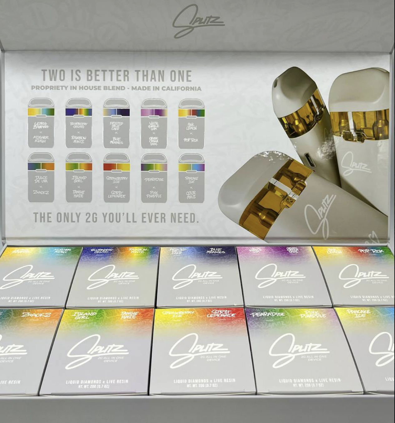 Splitz 2G Disposable - Disposable Brand