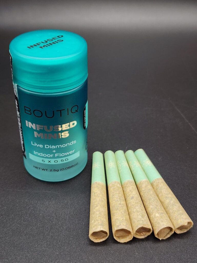 Boutiq Infused Minis Preroll - Disposable Brand 2.5 Gram