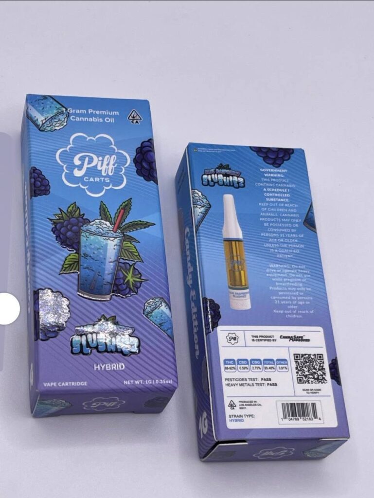 Piff Carts - 1Gram Premium Cannabis Oil Vape - Disposable Brand