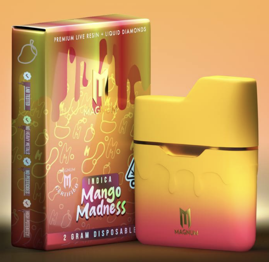 Mango Madness | Premium Live Resin + Liquid Diamonds | Indica ...